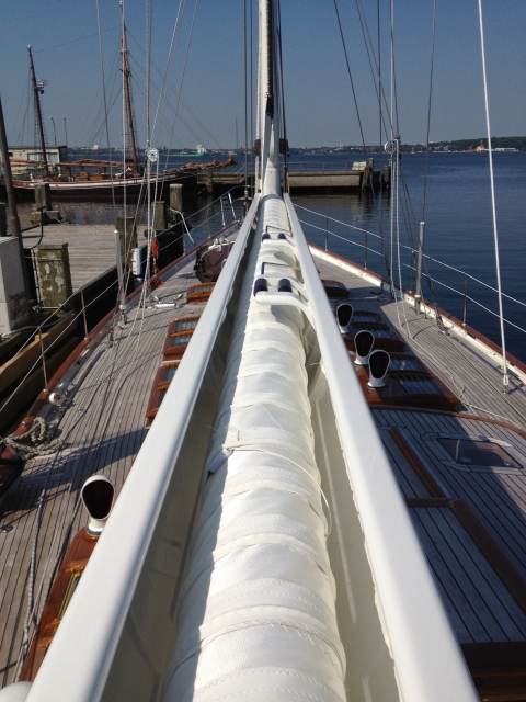 In-Boom furling systems for reefing | Advanced Rigging